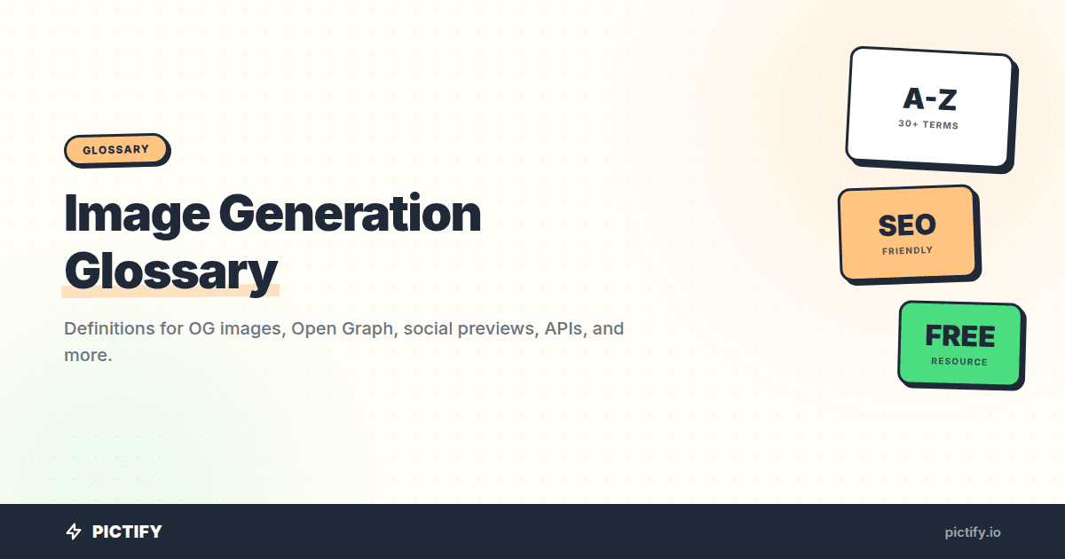 Dynamic Image Generation | Image Generation Glossary | Pictify